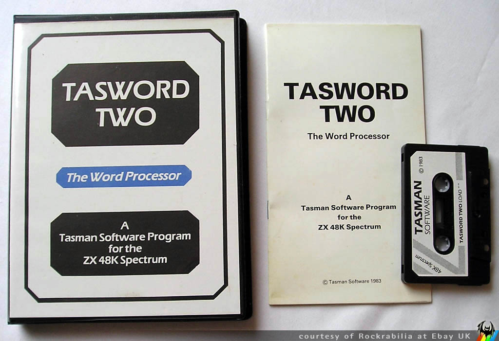 Directory: /Vintage/Sinclair/Software/ZX Spectrum Software/Applications & Utilities/Tasword Two ...